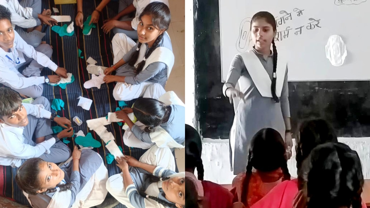 This small-town UP girl is schooling teens on periods, teaching boys to ...