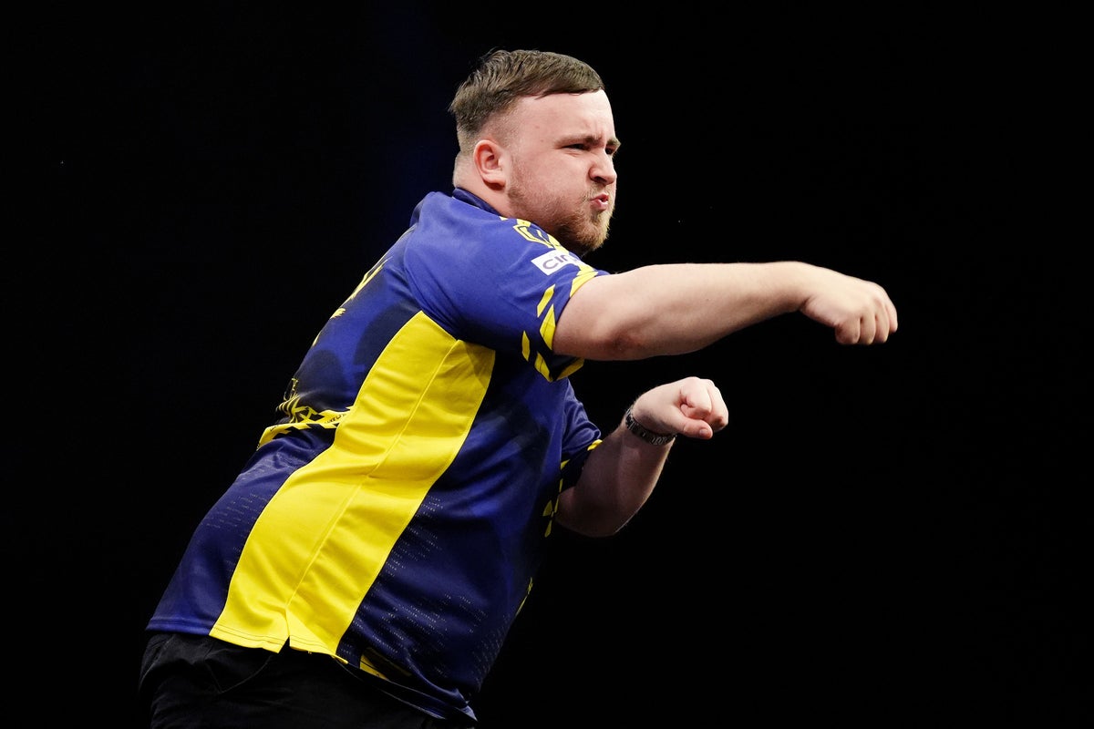 Luke Littler hoping to land big fish and win back-to-back Premier ...