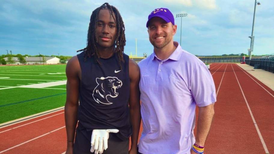 LSU Football Cornerback Target, Coveted Texas Defensive Back Sets ...