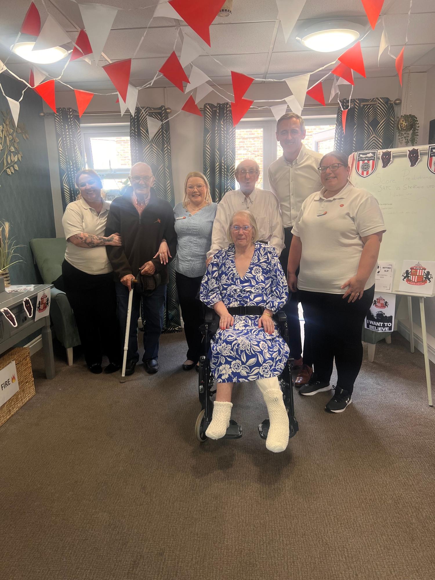 Local MP Lewis Atkinson visits Roker care homes