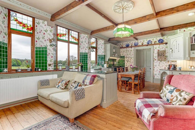 Inside former Nidd Village Hall - beautifully transformed in to homes ...