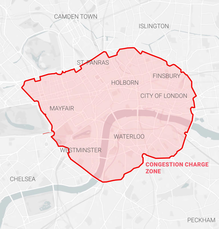 London's congestion charge set to rise - here's how much it could cost you