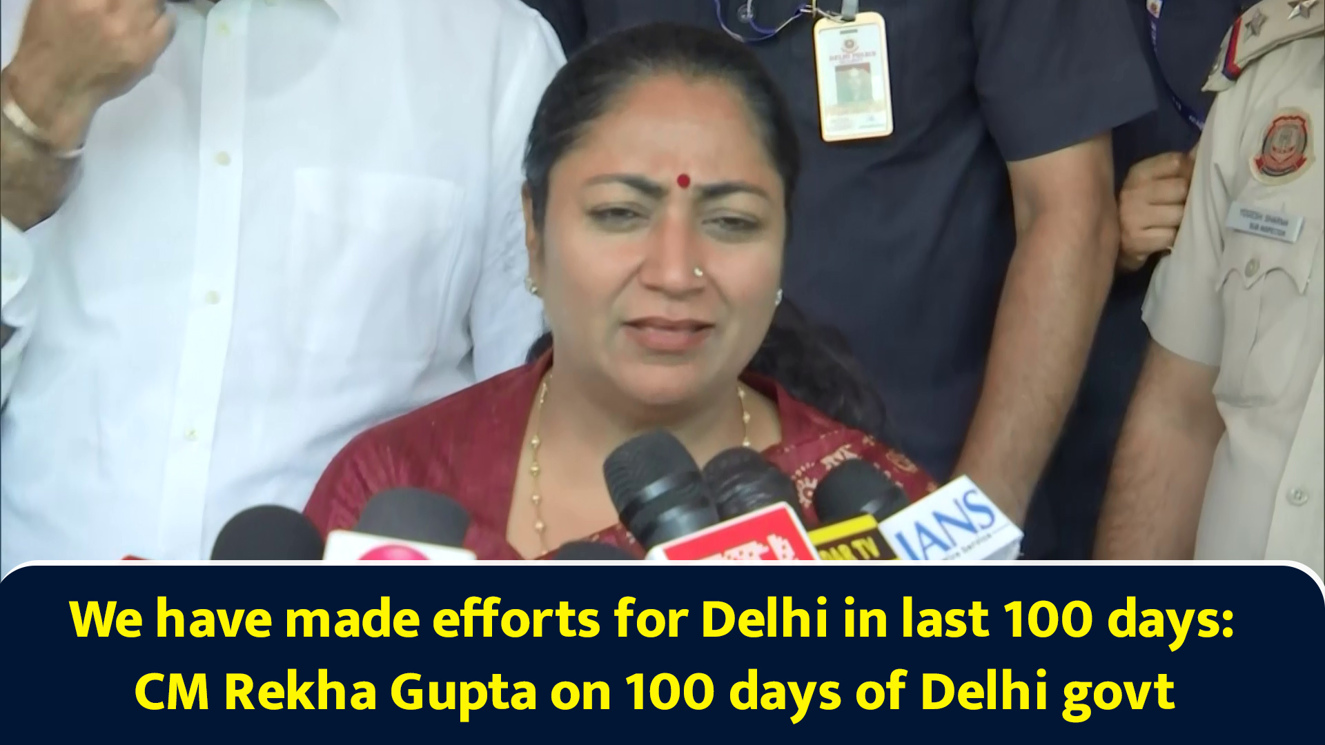 We have made efforts for Delhi in last 100 days: CM Rekha Gupta on 100 days of Delhi govt