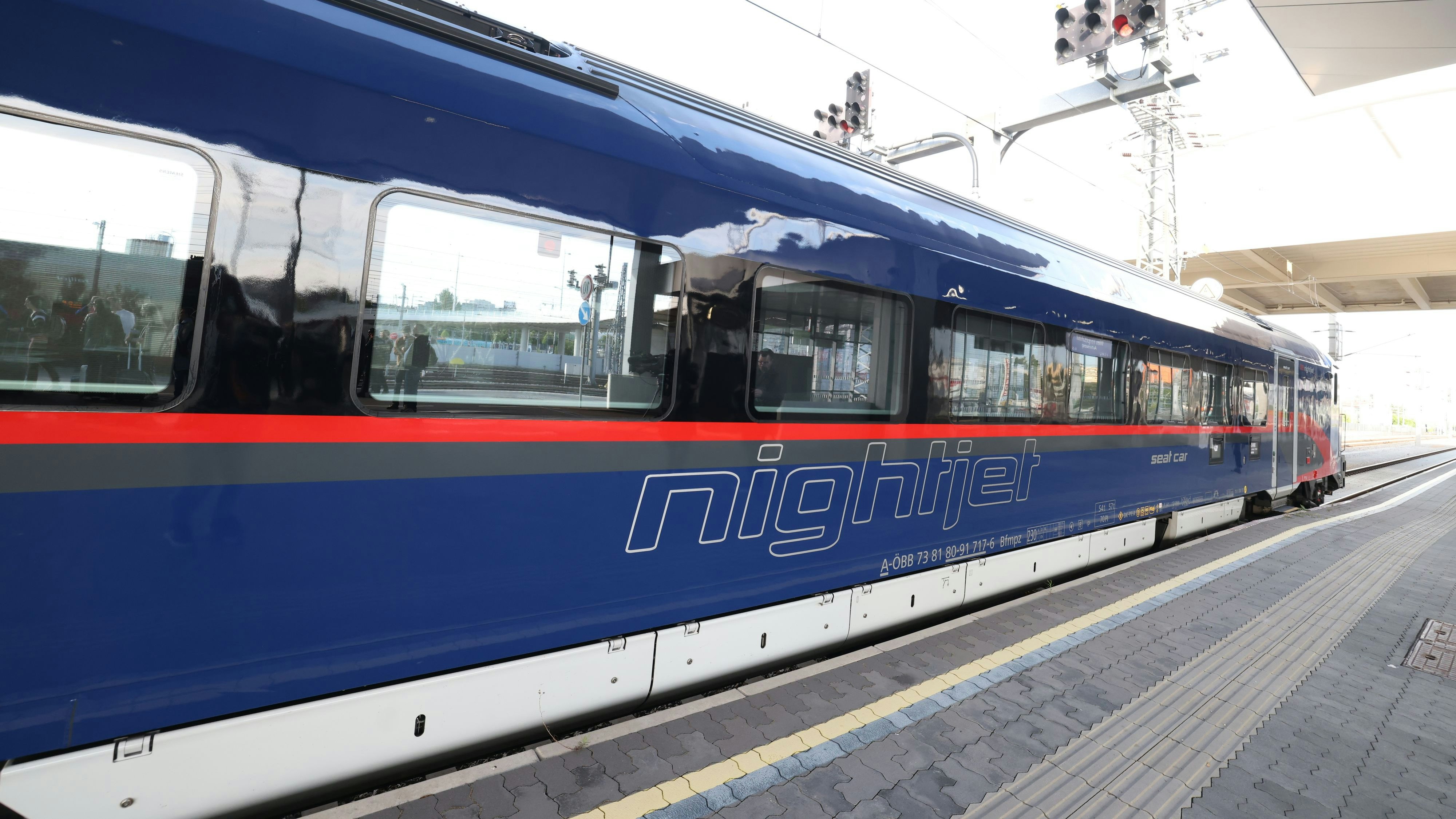 So sieht der neue Nightjet der ÖBB aus