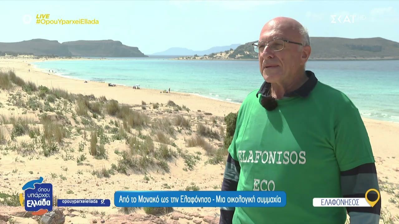 Από το Μονακό ως την Ελαφόνησο - Μια οικολογική συμμαχία