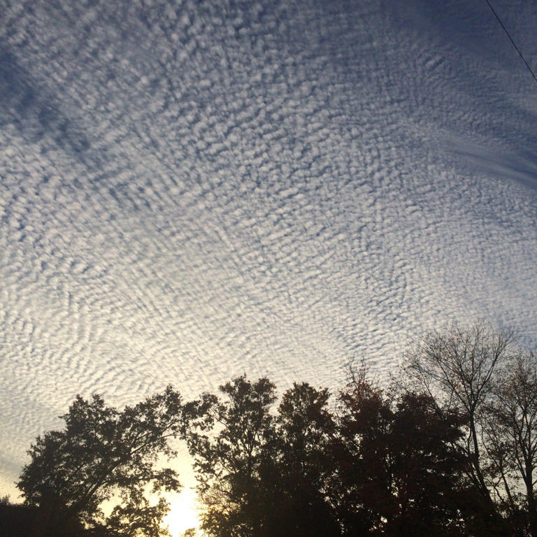Those are weird-looking clouds. What 10 different clouds might be telling you