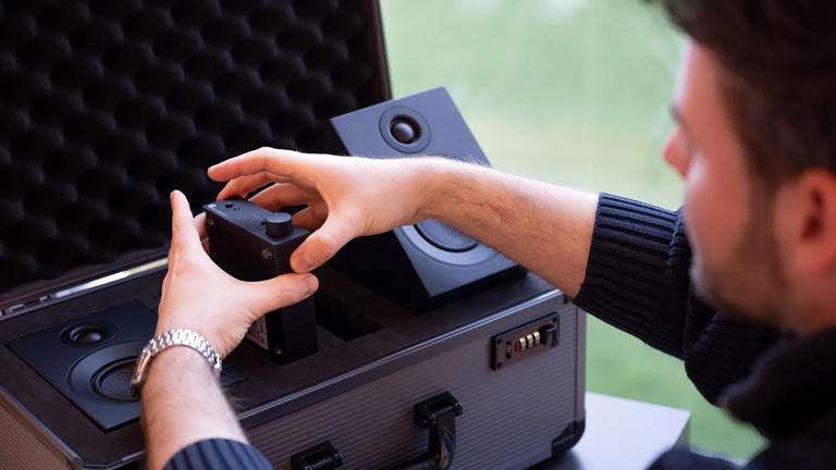 Pro-Ject's Travel Set is a stereo system in a suitcase