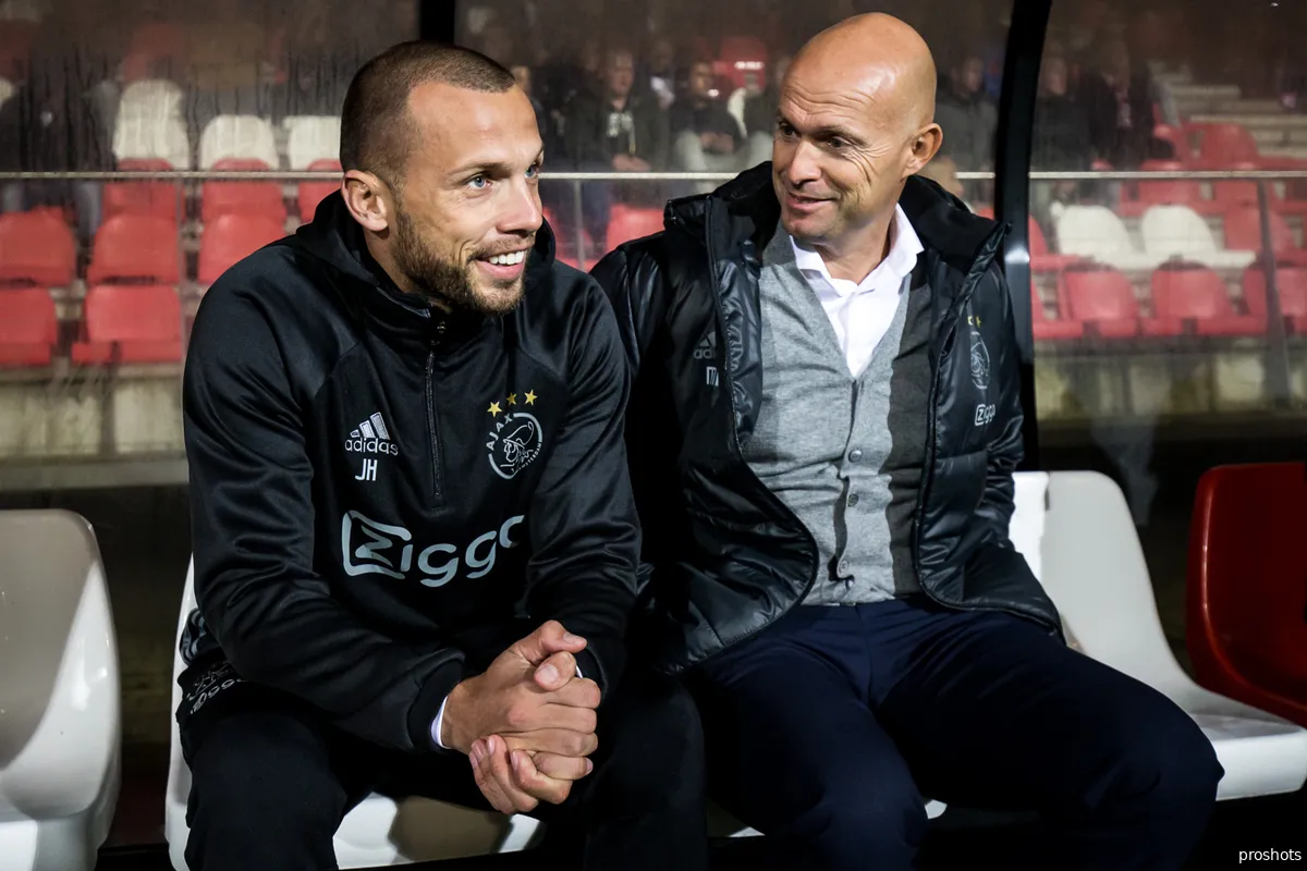 Keizer en Heitinga waarschijnlijk nieuwe trainersduo Ajax: 'Heb er een ...