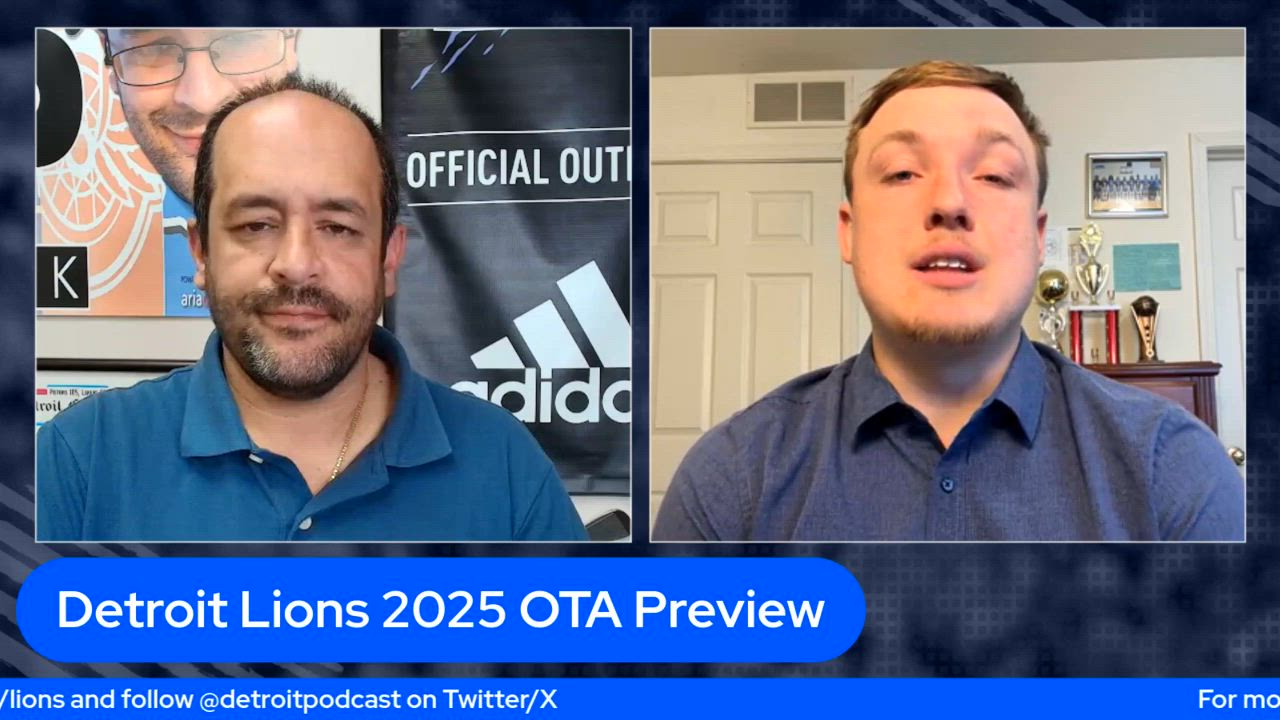 Lions OTAs: List of Limited or Inactive Players Revealed