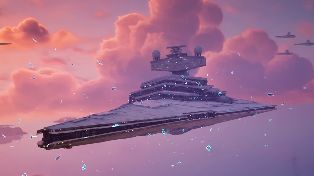 Fortnite - Official 'Star Destroyer Bombardment' Galactic Battle ...