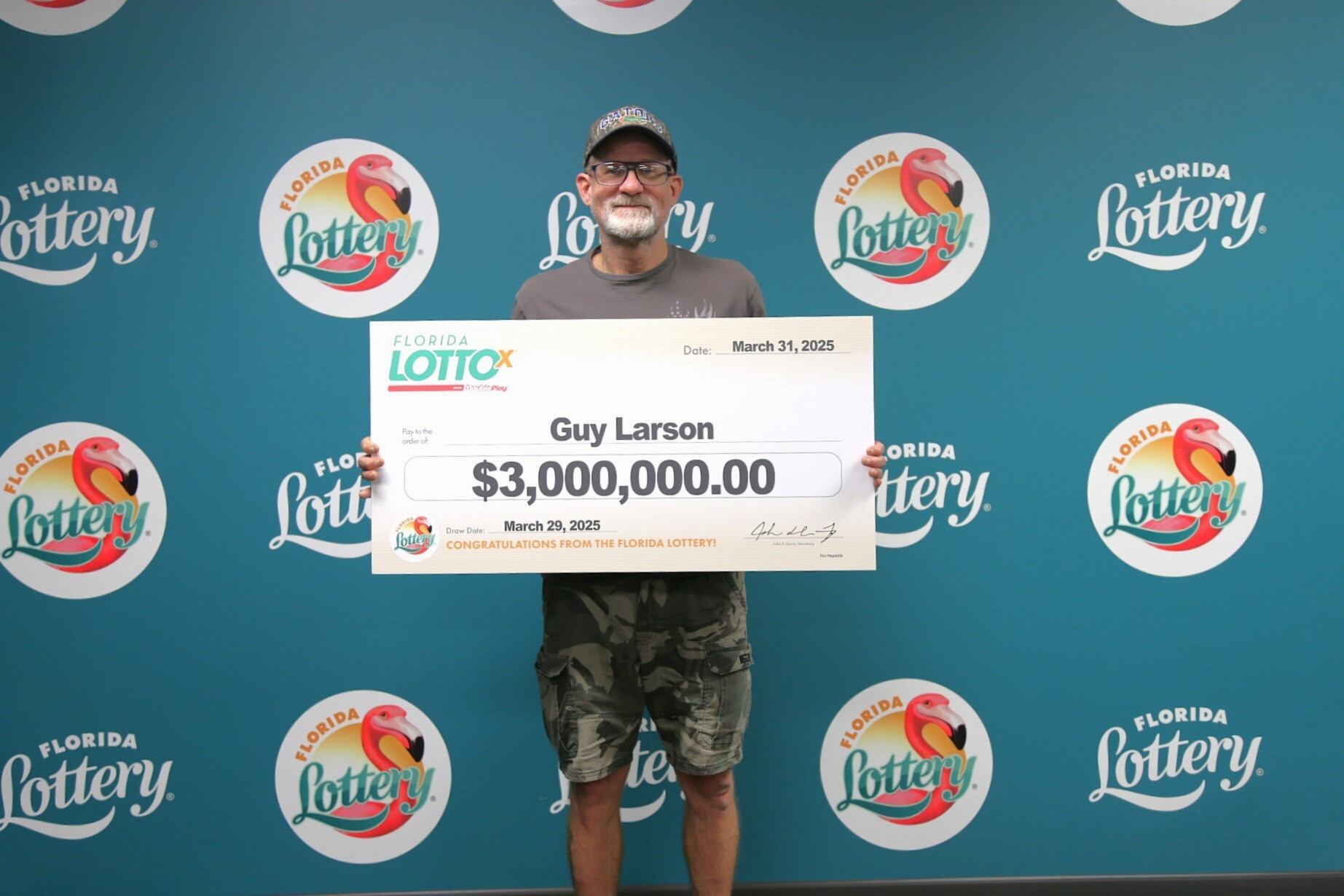 Lake City man wins $3 million lottery jackpot