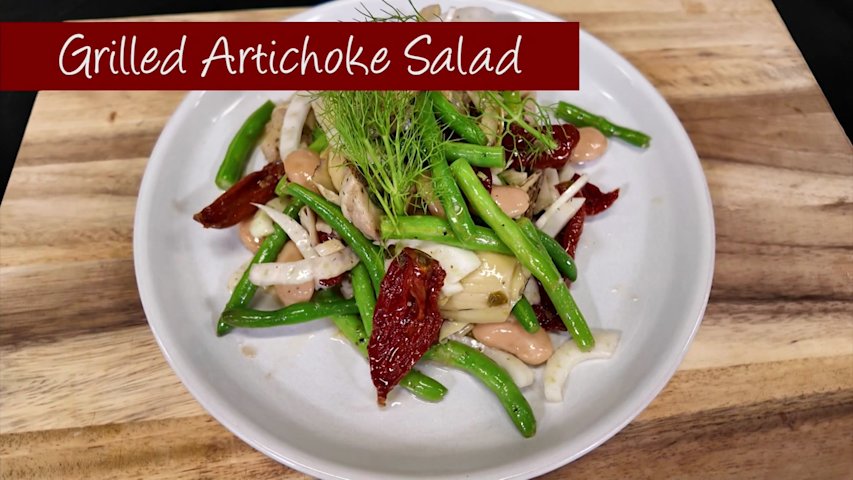 What's Cooking: Uncle Giuseppe's Marketplace's grilled artichoke salad