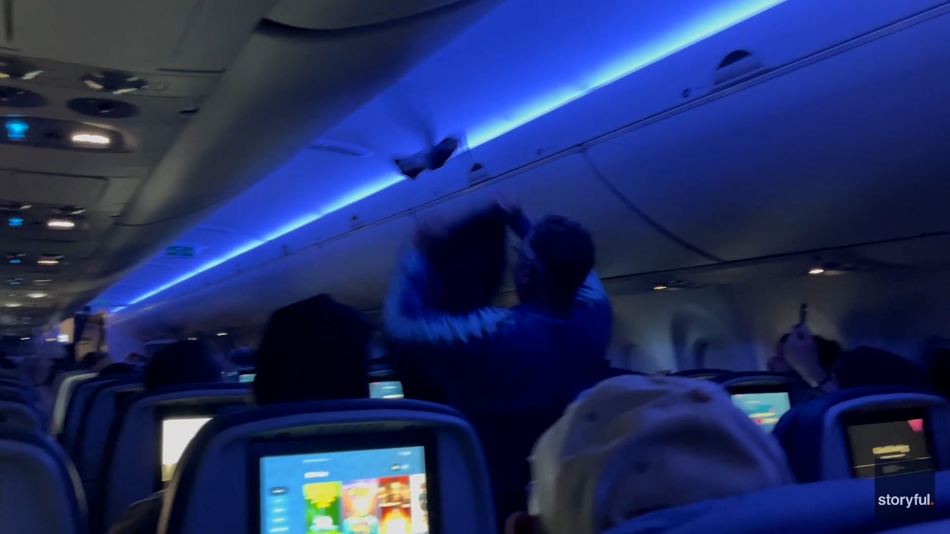 Pigeons delay Delta flight, force plane to return to gate twice: Watch ...