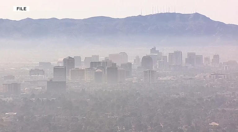 Phoenix ranks 4th in the country for most polluted city by ozone