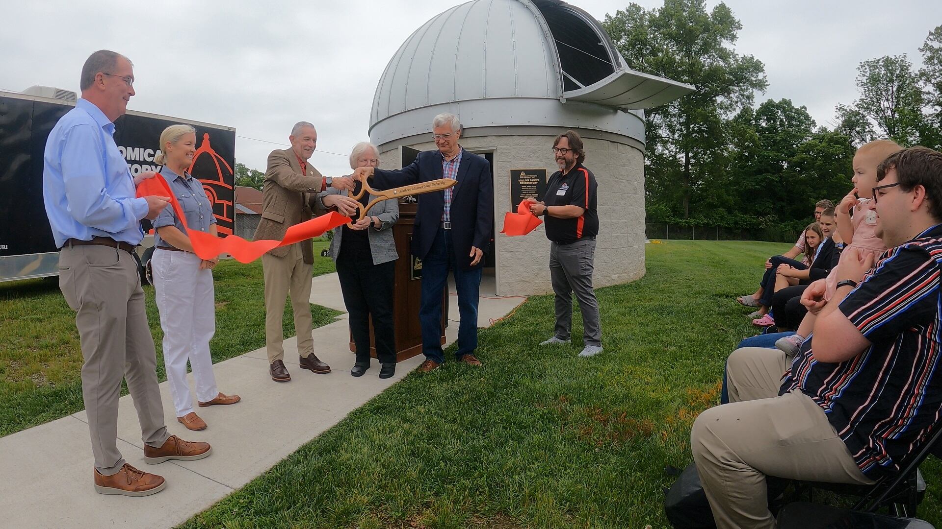 SEMO names new observatory at ribbon-cutting, dedication ceremony