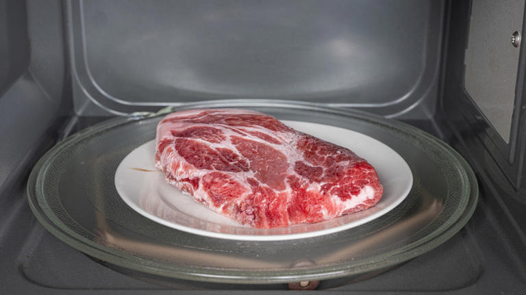 The Dos And Don'ts Of Thawing Meat In The Microwave
