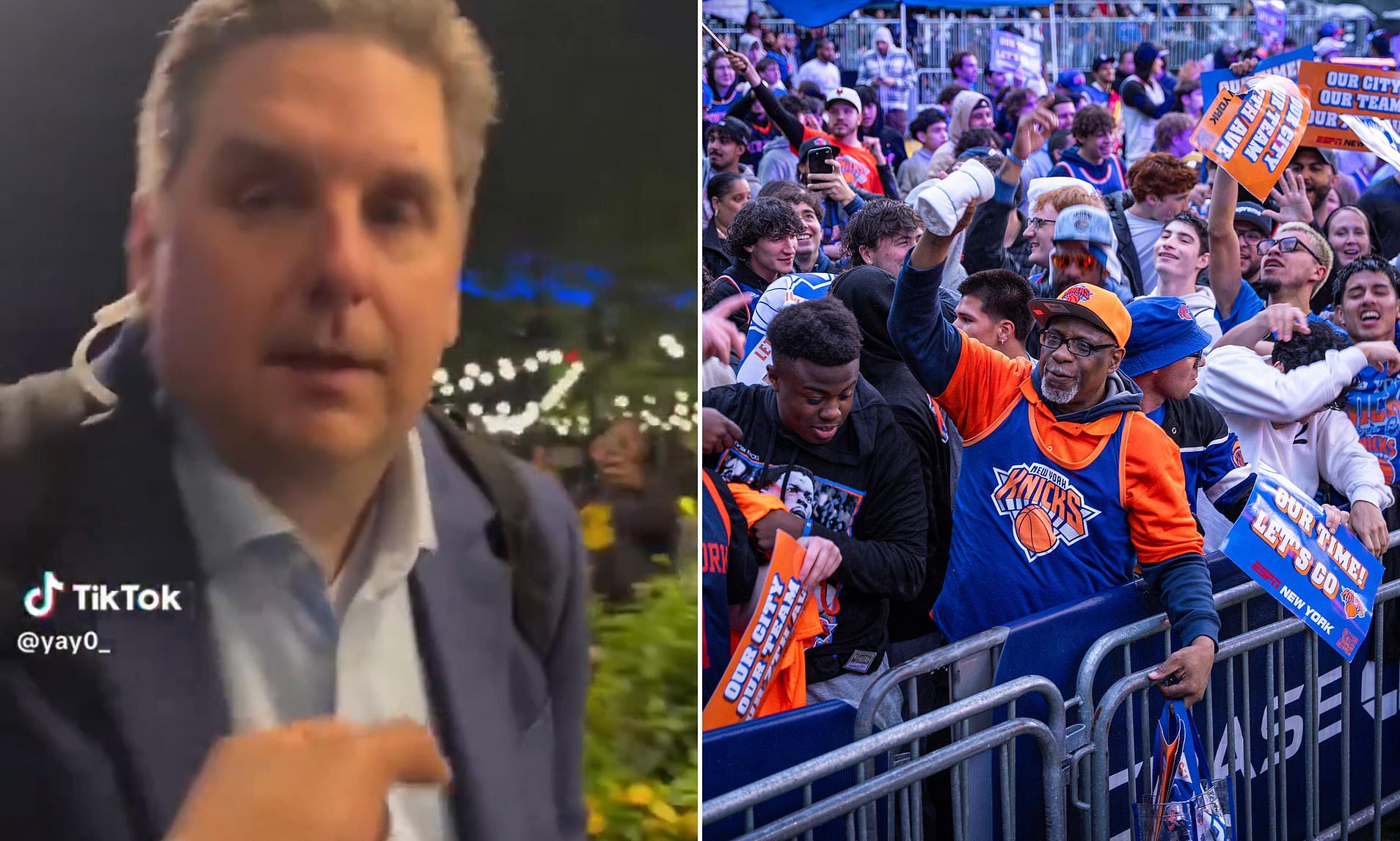 ESPN legend details harrowing moment Knicks 'hooligans' harassed him ...