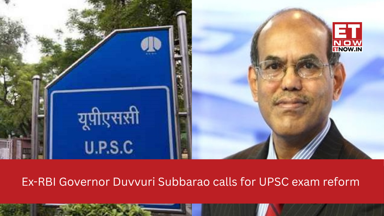 UPSC Exam Reform: Ex-RBI Governor Duvvuri Subbarao suggests for 'age ...