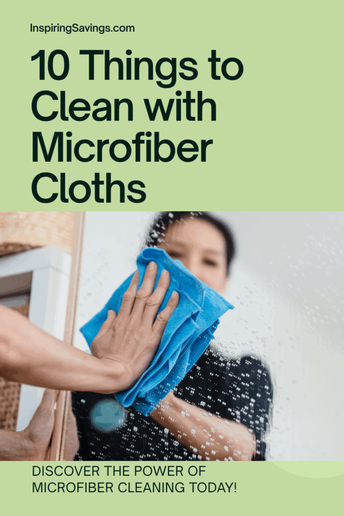 10 things you should clean with a microfiber cloth