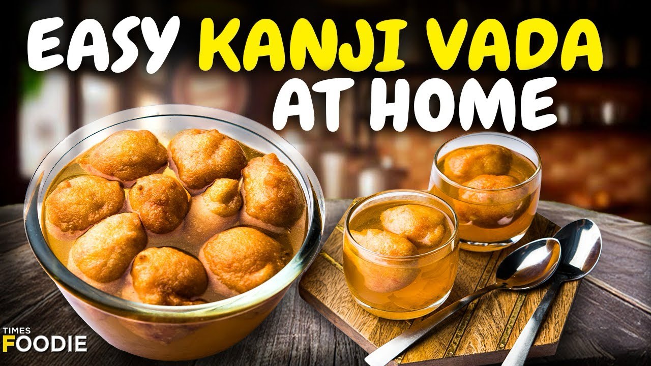 Rajasthani Kanji Vada Recipe | Indian Probiotic Drink Recipe ...