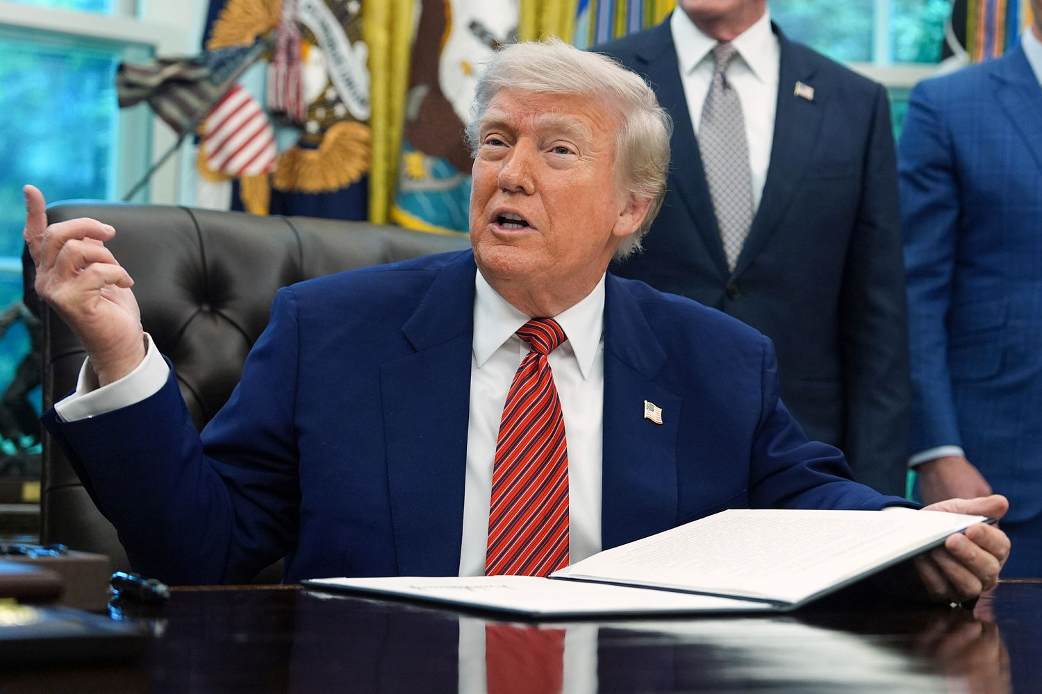 Trump says he's not 'chickening out' on trade: 'It's called negotiation'