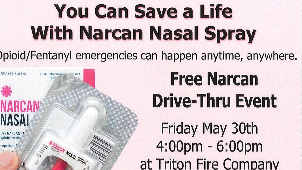 Free Narcan distribution event to be held in Wyoming County