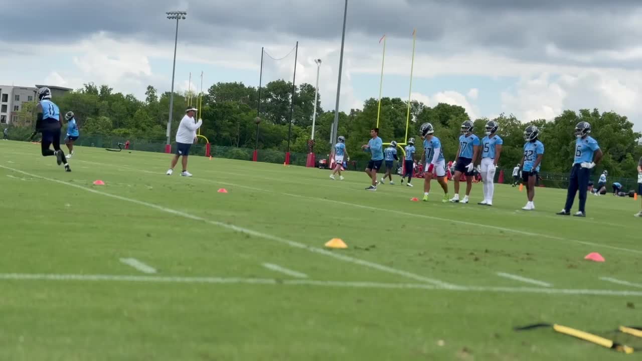 Titans WRs James Proche II, Bryce Oliver, Van Jefferson, Xavier ...