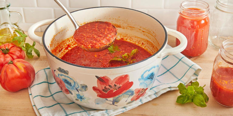 Fresh Tomato Sauce Is the Best Way to Use Your Garden Harvest This Summer