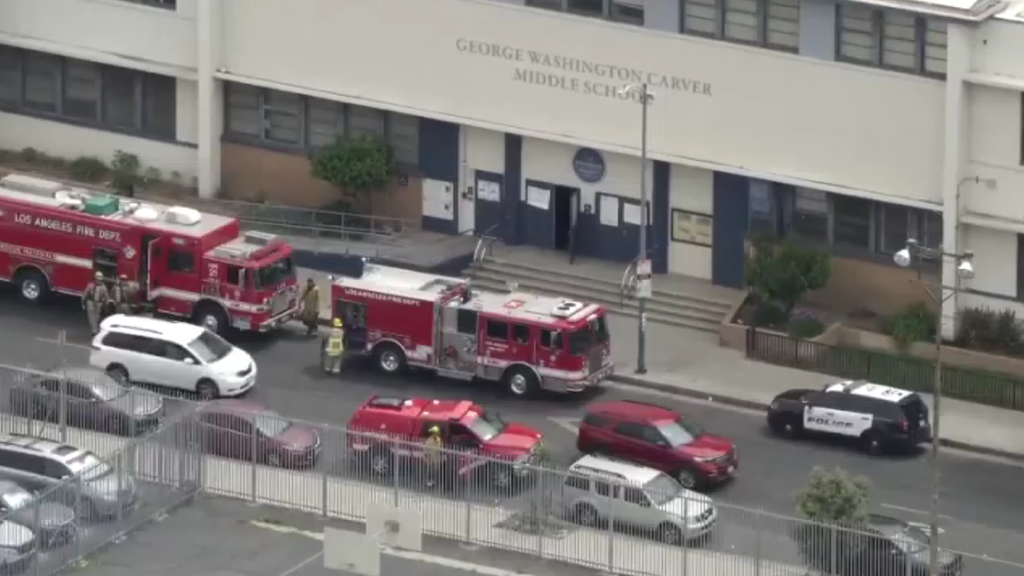 Science lab incident sends 2 South LA middle school students to the ...