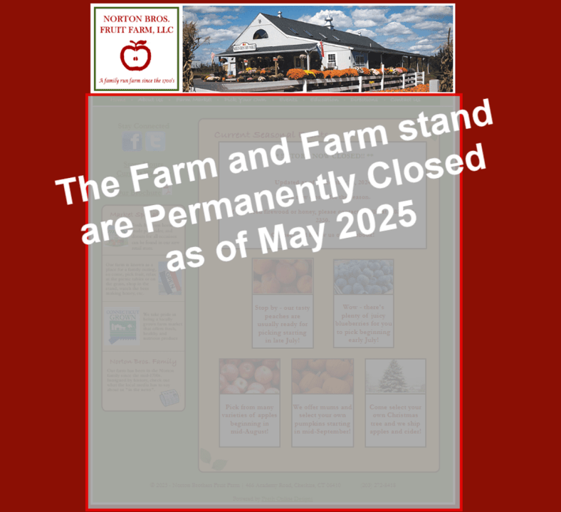 Norton Brothers Fruit Farm shuts down after over 200 years in Cheshire