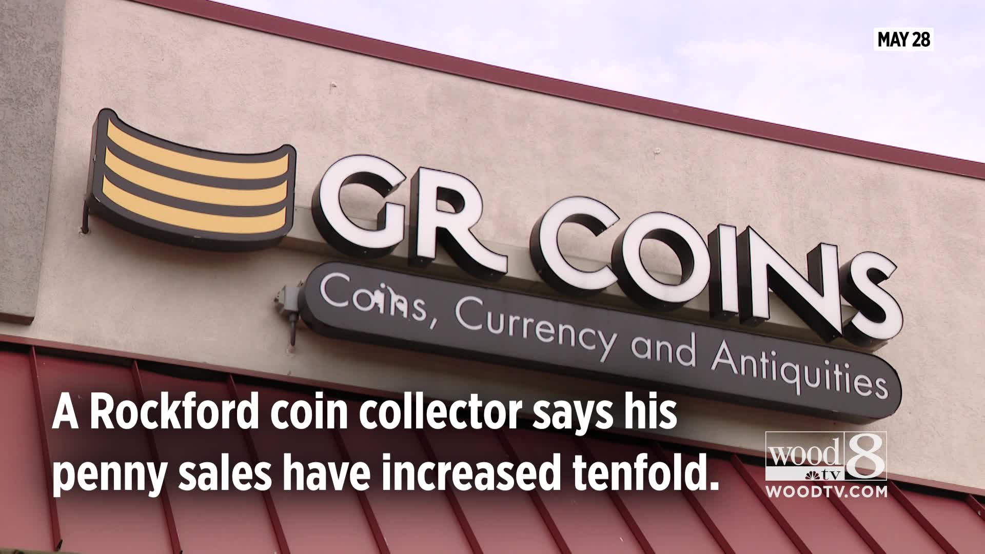 Coin collector sees penny sales skyrocket as US halts production