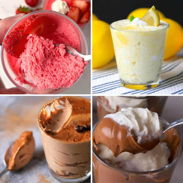 High Protein Mousse Recipes (Greek Yogurt + More)