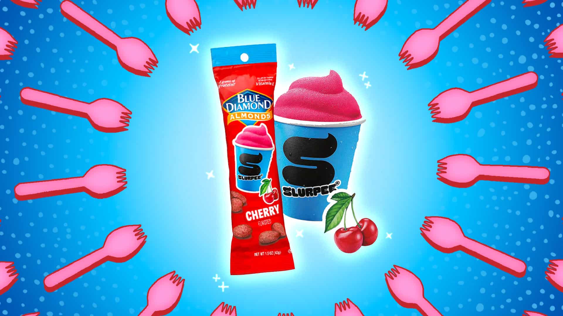 Slurpee Flavored Almonds Are Our New Favorite Gas Station Snack