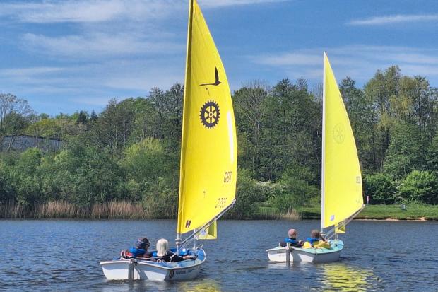 Residents in their 80s go sailing in initiative to promote new activities