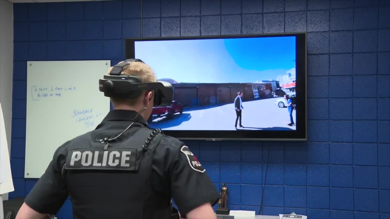 Walker PD using virtual reality to help train officers