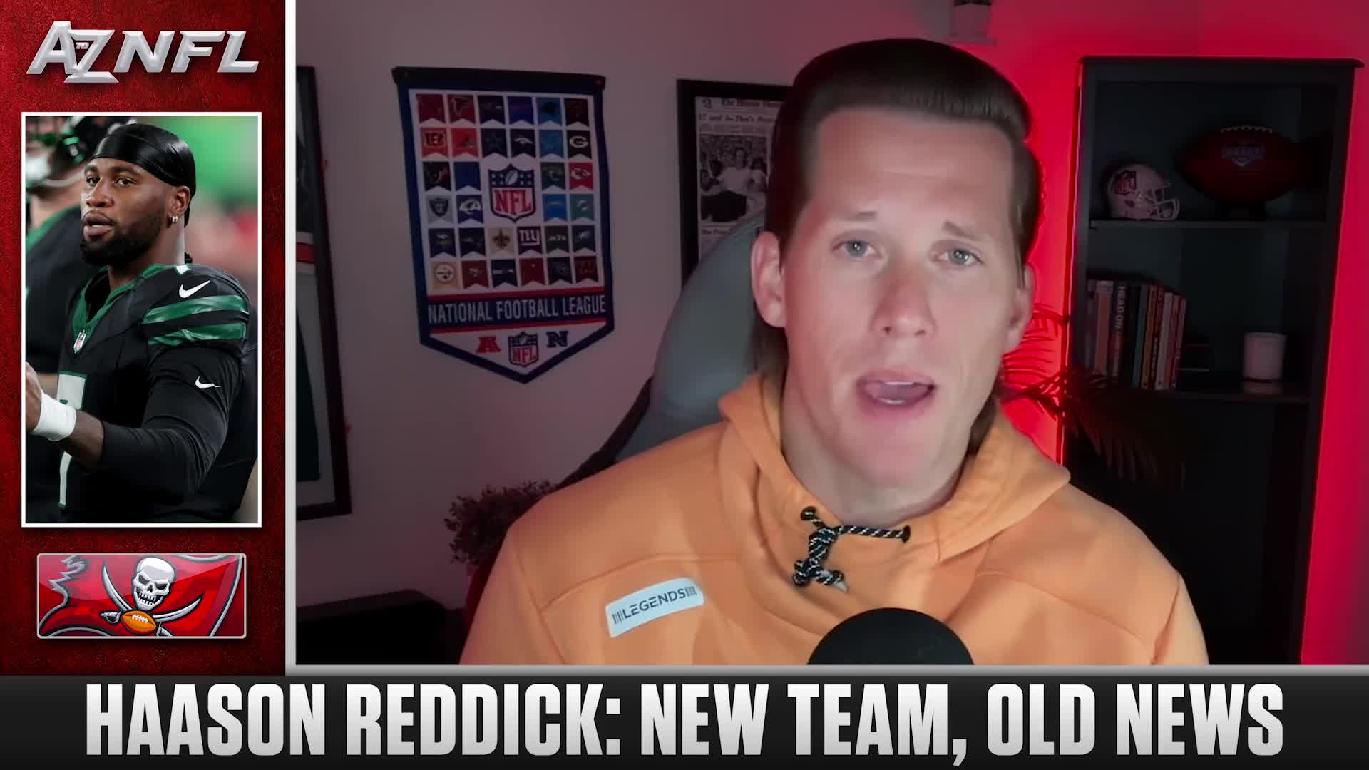 Same story, different day for Haason Reddick in Tampa Bay...