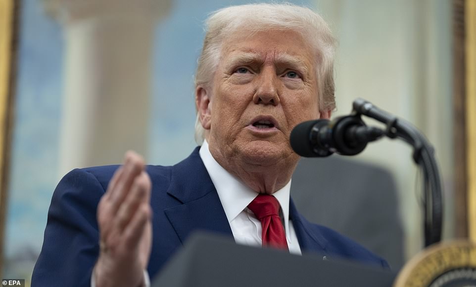 Trump slams reporter over new Wall Street acronym