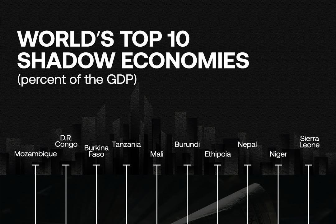 The world's top 10 shadow economies