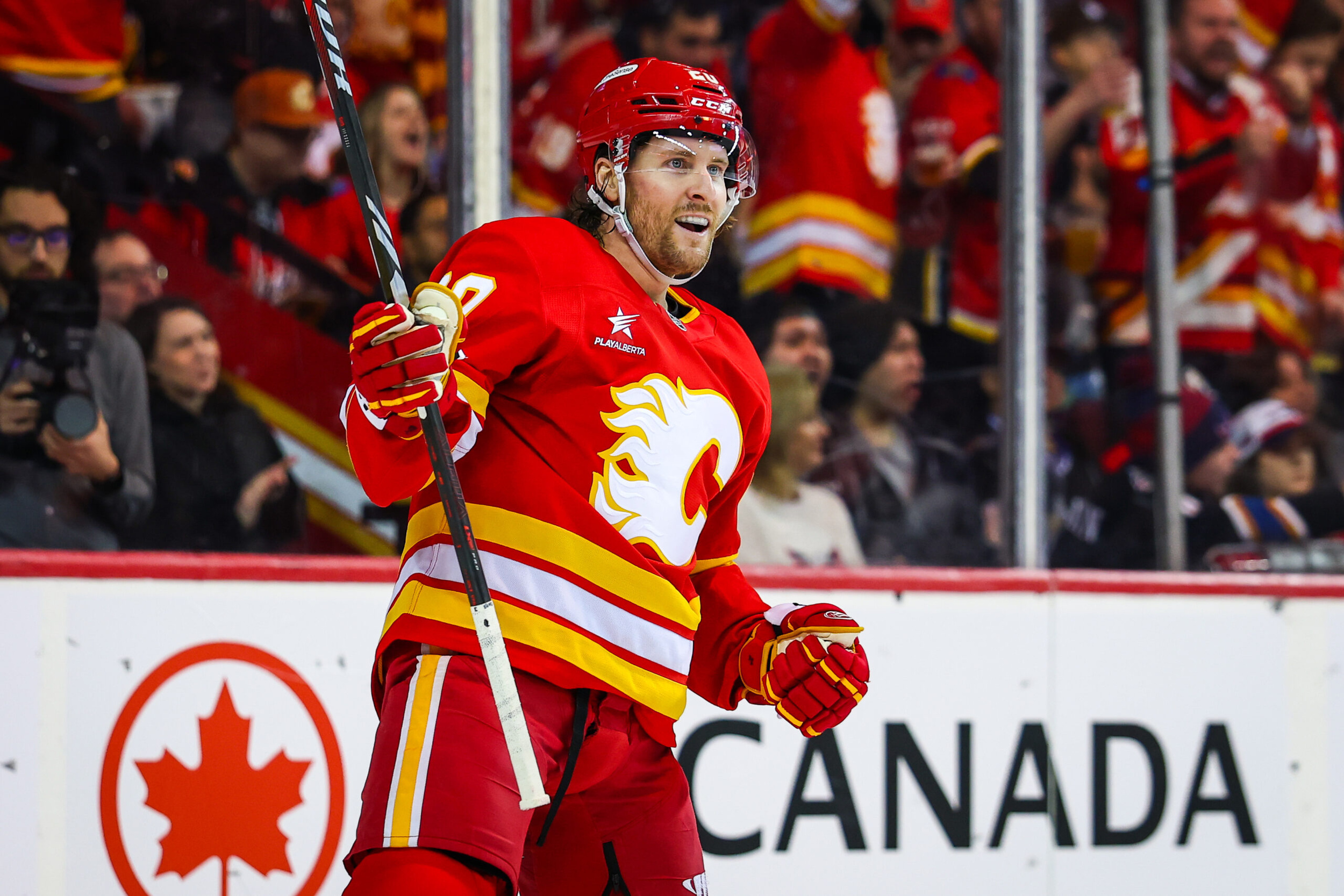 Blake Coleman had another strong season with the Calgary Flames