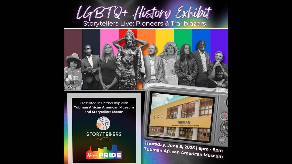 Macon Pride photo exhibit will showcase 22 local LGBTQ+ pioneers. What ...
