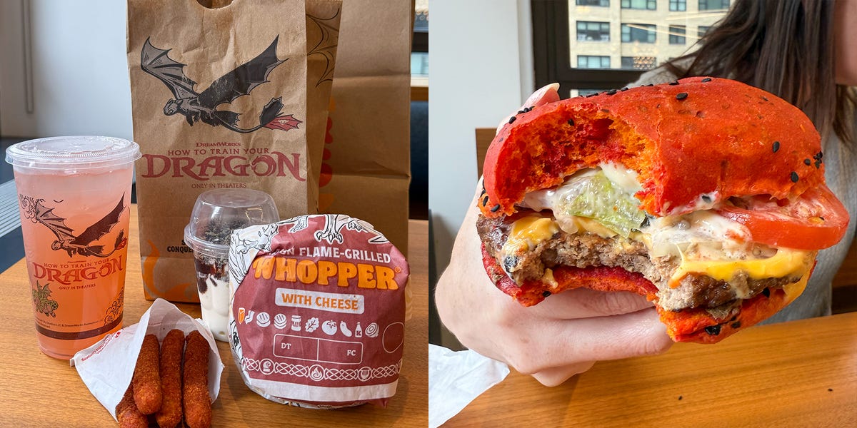 I Tried Burger King's 'How To Train Your Dragon' Meal—Here's What To ...