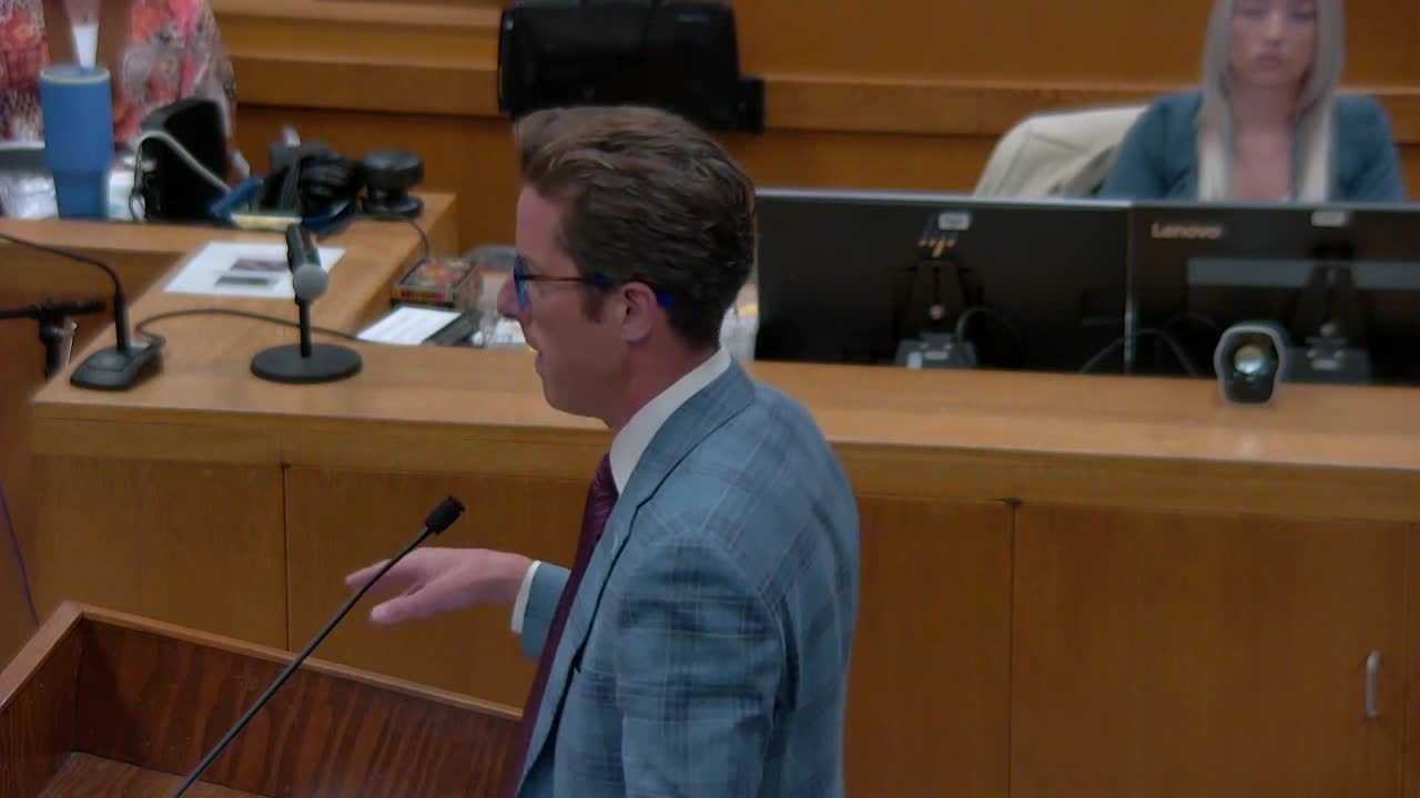 Attorney Anthony Cotton leads Maxwell Anderson's defense team