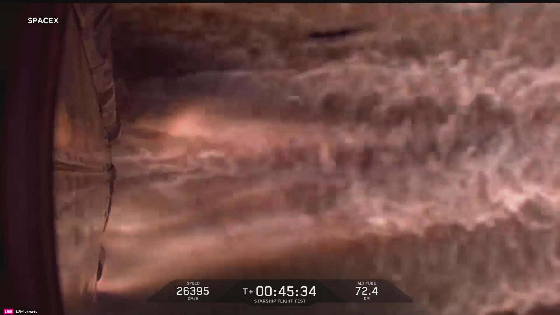 SpaceX Starship explodes during test flight from Starbase, Texas