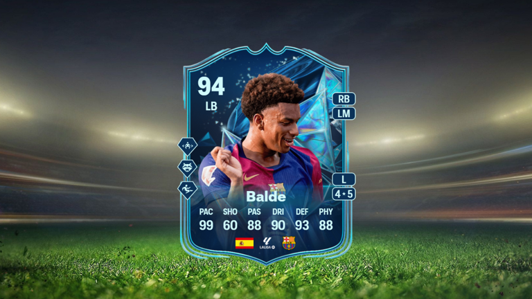 EA FC 25 Balde TOTS Honourable Mentions SBC tasks, solutions, and more