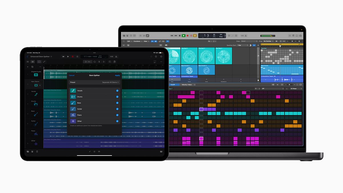 Logic Pro updated for Mac and iPad: Stem Splitter gets better, and say ...