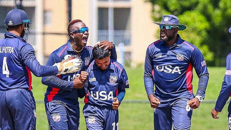 USA Cricket Team Tops the Table of First Half of CWC League 2