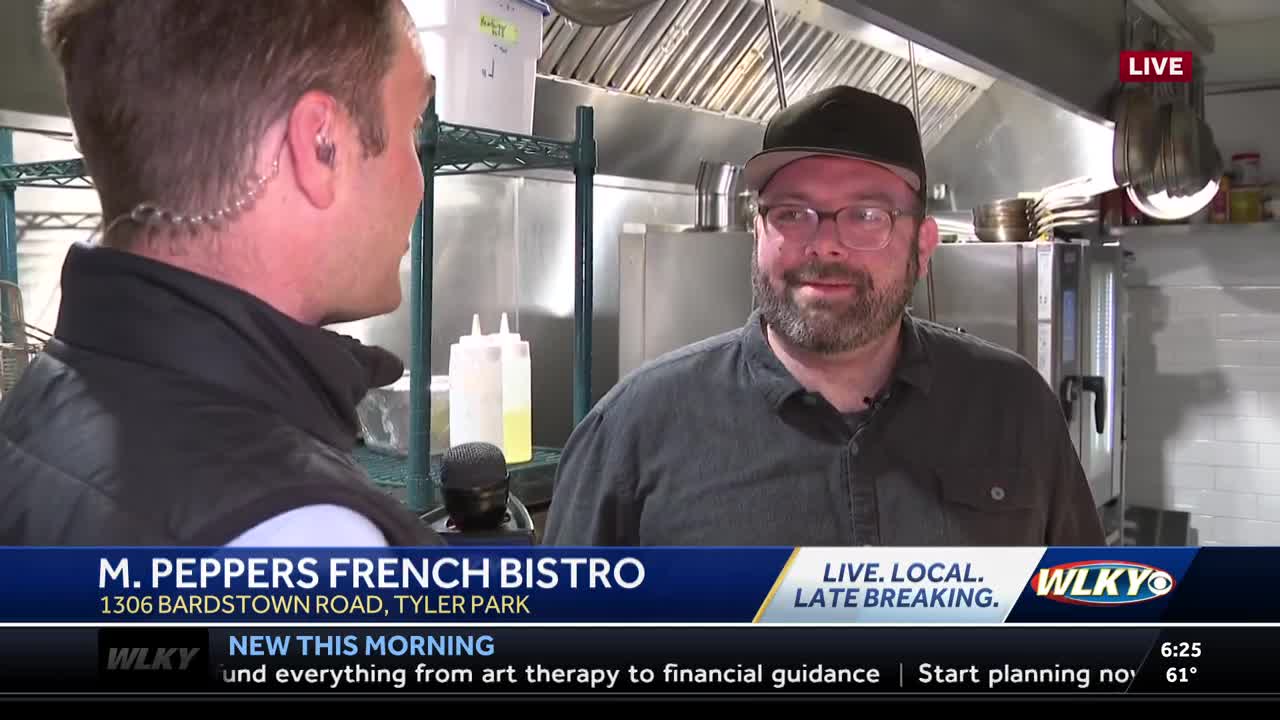 In the M. Pepper's Kitchen with Executive Chef Andrew McCabe