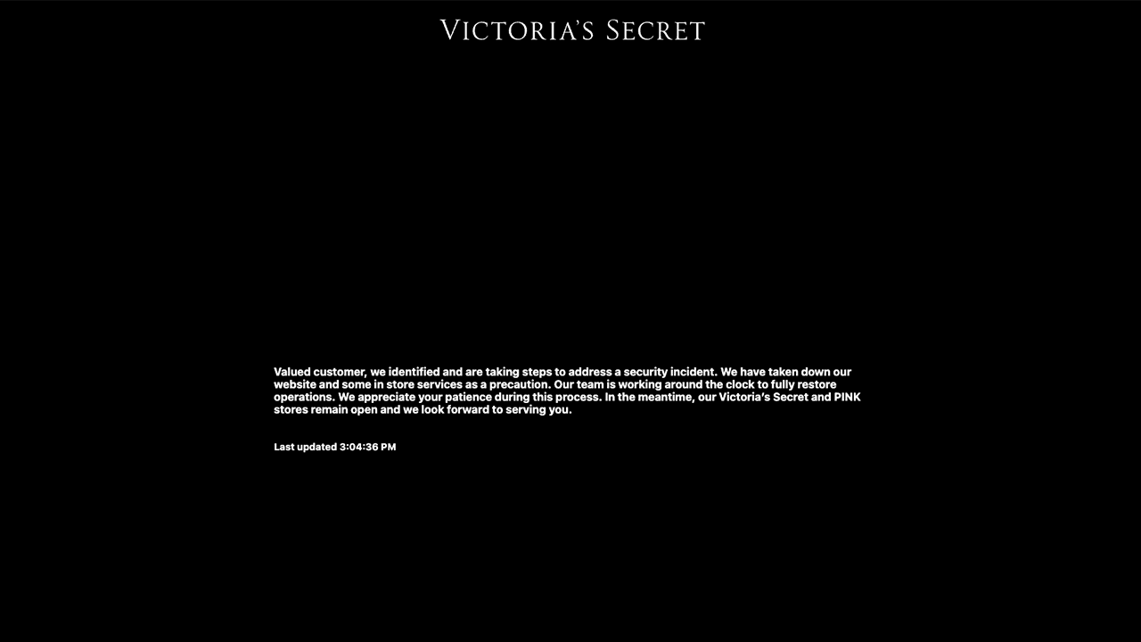Victoria's Secret shuts down website, some in-store services after ...