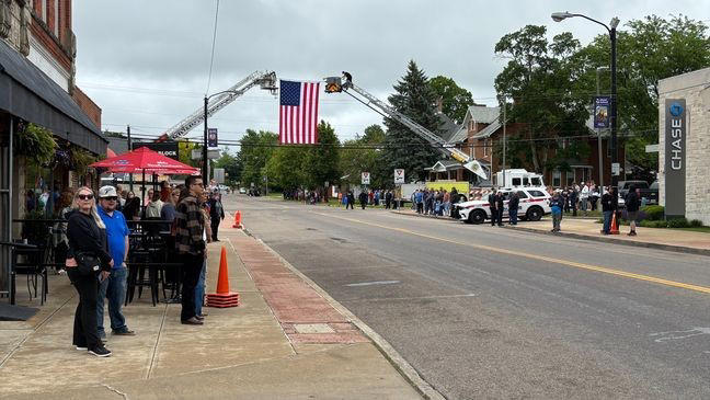Mourning a hero: Mt. Gilead unites to honor fallen deputy Daniel Sherrer