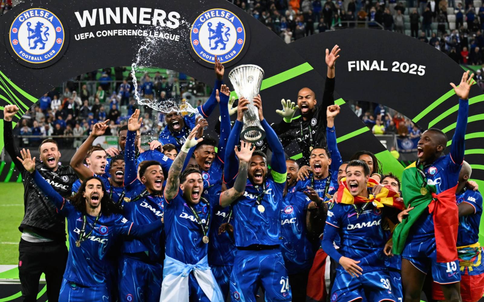 Chelsea roar back to beat Real Betis in Uefa Conference League final